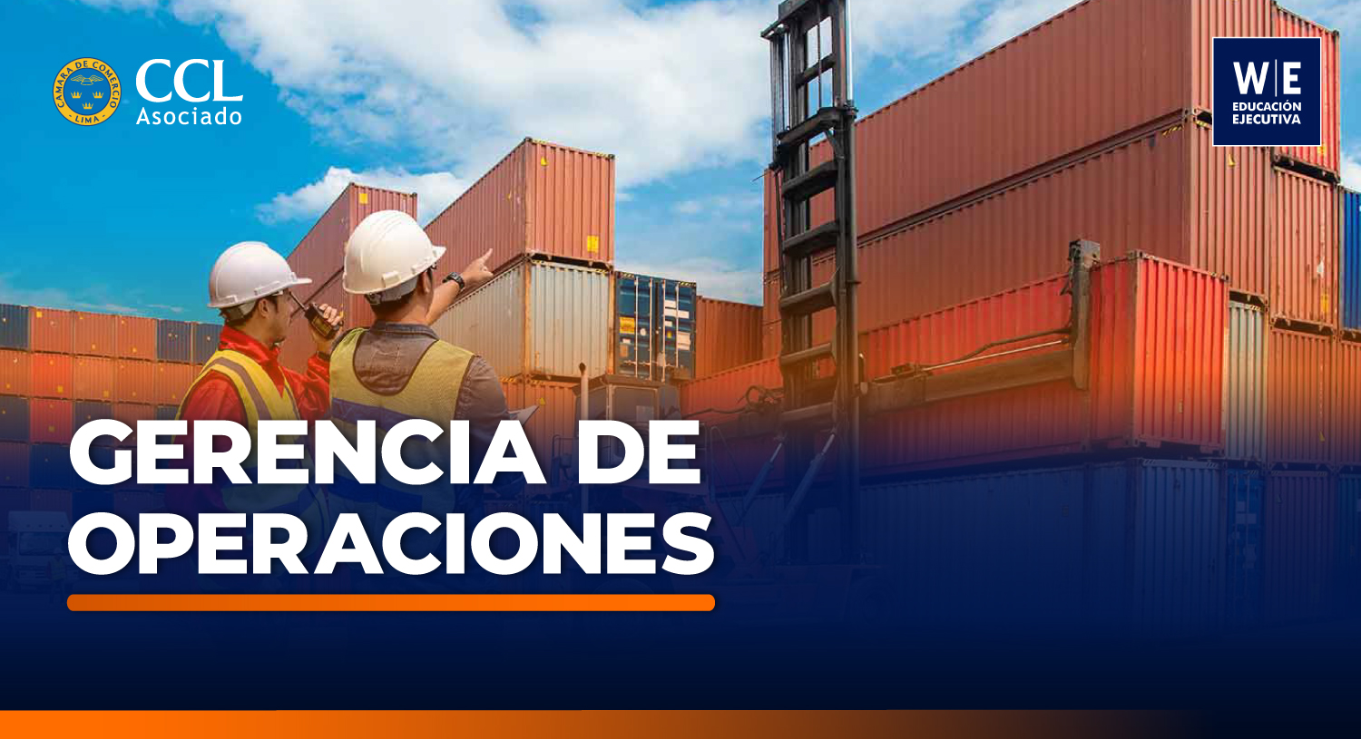 Curso Gerencia de Operaciones Logísticas | WE Educación Ejecutiva