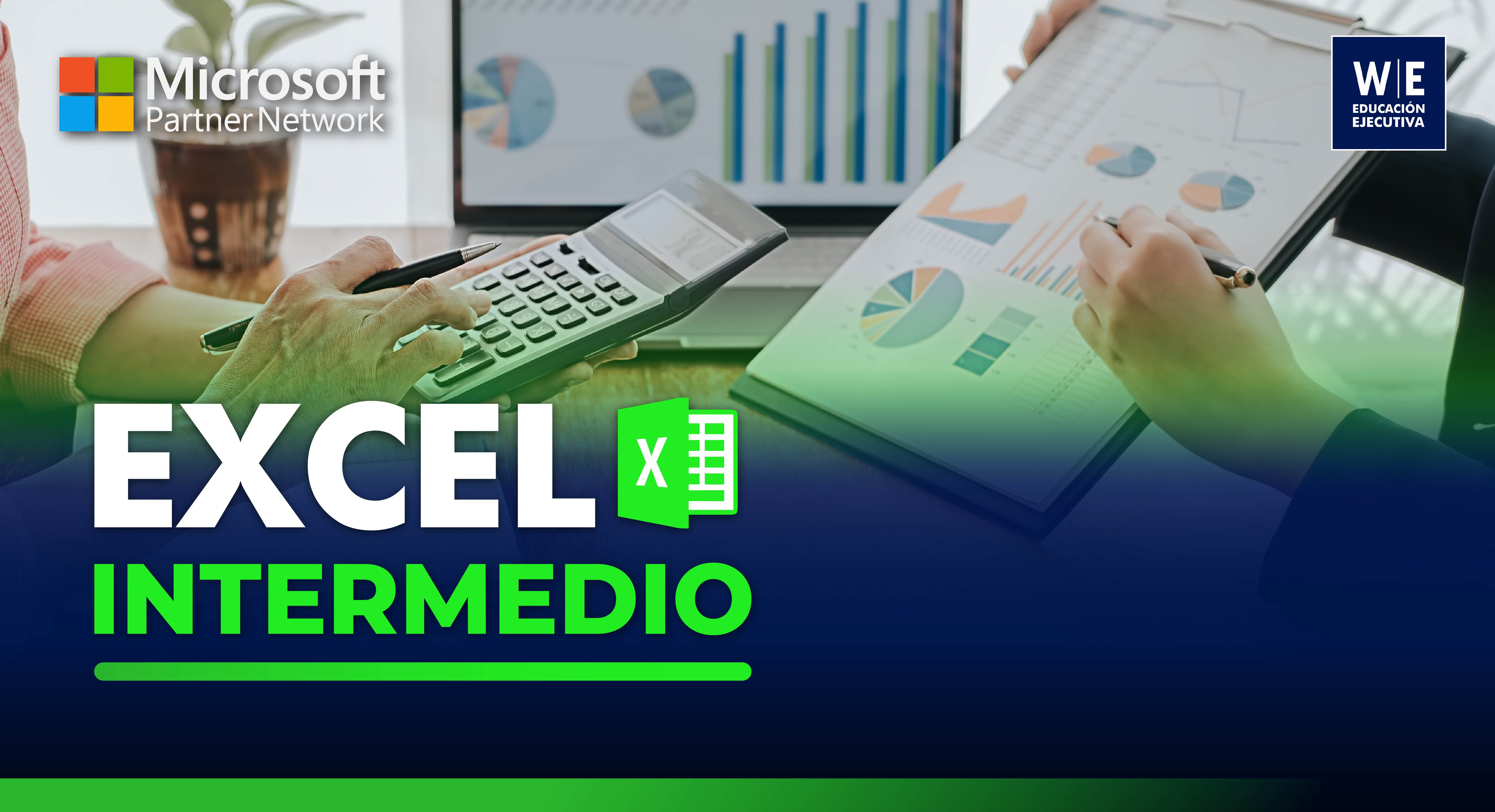 Curso Excel Intermedio | WE Educación Ejecutiva